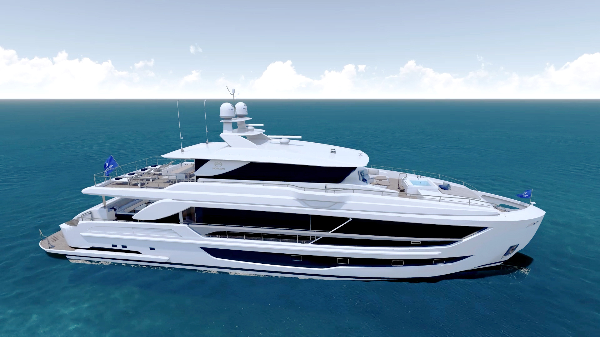 Luxury Superyachts Horizon 102 FDFH Naviator Group